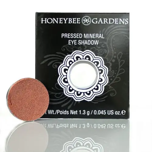 HONEYBEE GARDENS Pressed Powder Eye Shadow Single - Rusted Copper Shimmer